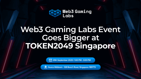 Web3 Gaming Labs Event Goes Bigger at TOKEN2049 Singapore